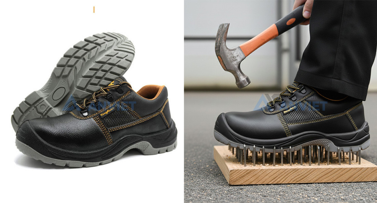 Giày bảo hộ lao động Zboot Z124 chống đinh, chống trơn trượt, chống ...